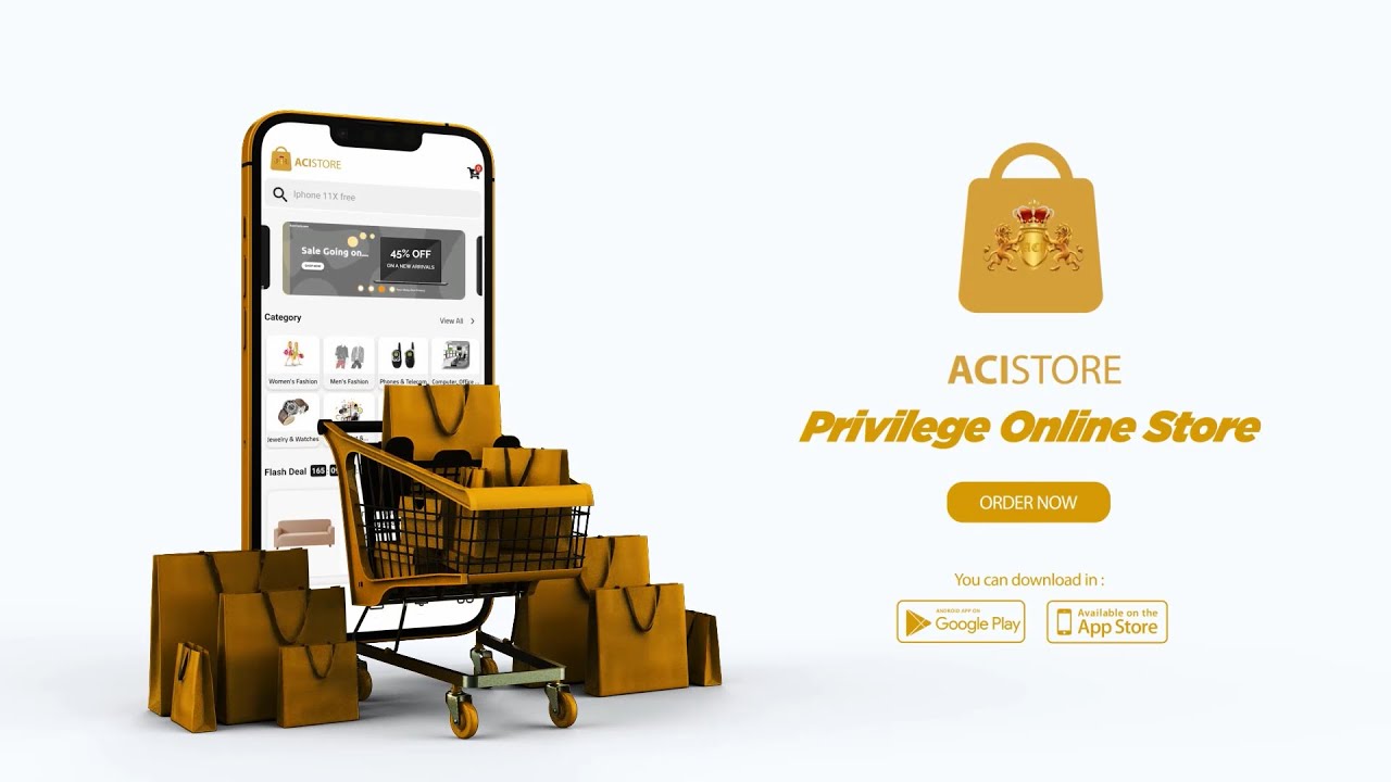 ACI STORE® Privilege Online Store, Get Earn ACI GOLD (ACI) - YouTube