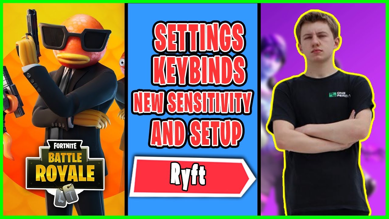 Ryft Fortnite Settings keybinds New Sensitivity and Setup 2021 - YouTube