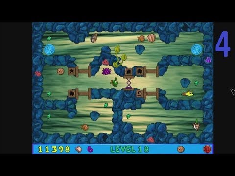 Freddi Fish and Luther's Maze Madness Part 4: Slimy Caves (Levels 16-20 ...