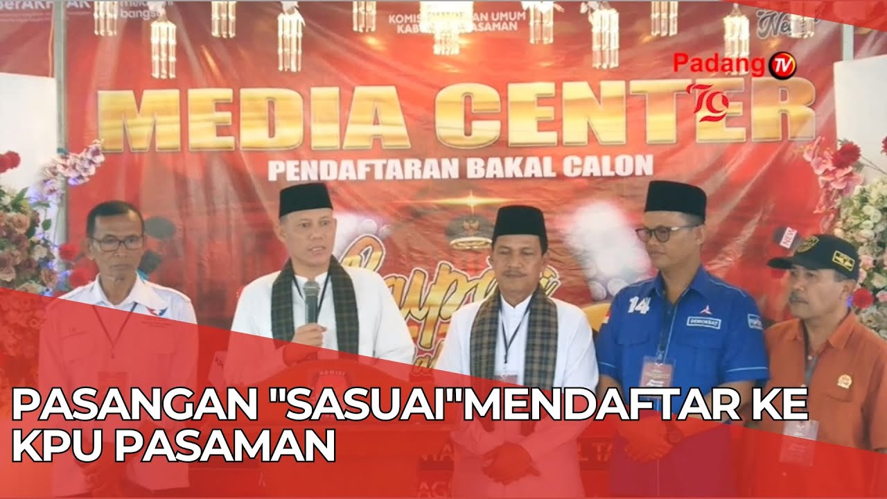 Pasangan Bacalon Bupati Dan Wakil Bupati Pasaman Sabar A-S dan Sukardi ...