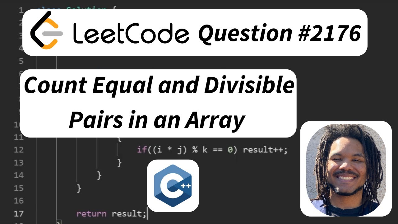 Leetcode2176 Count Equal And Divisible Pairs In An Array C 1869