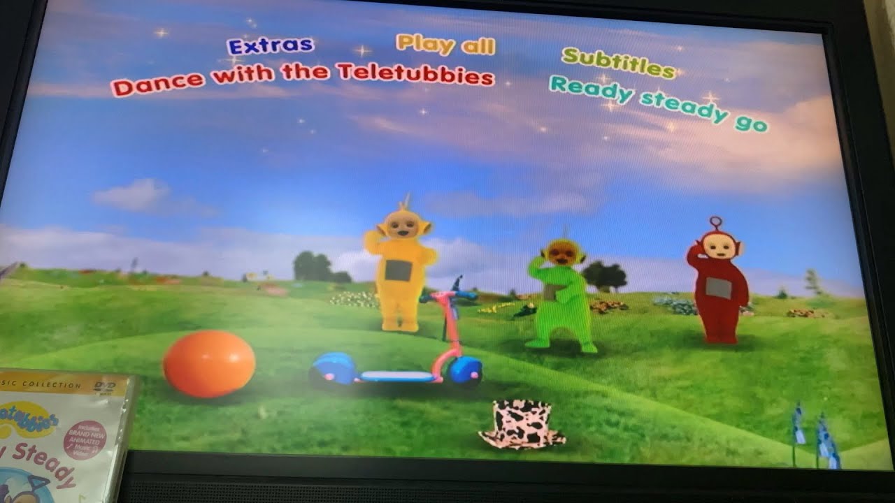 Teletubbies Ready Steady Dance DVD Menu - YouTube
