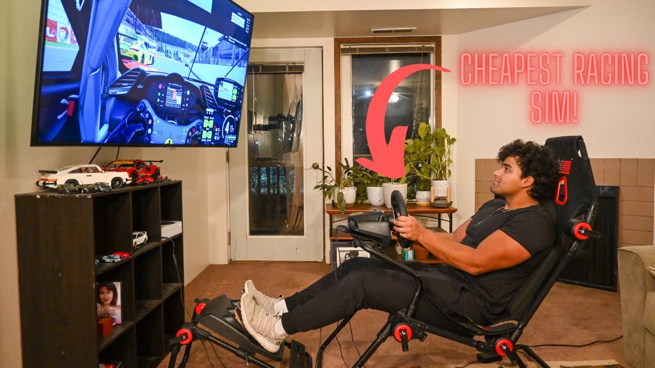 I Bought The Cheapest Racing Sim - YouTube