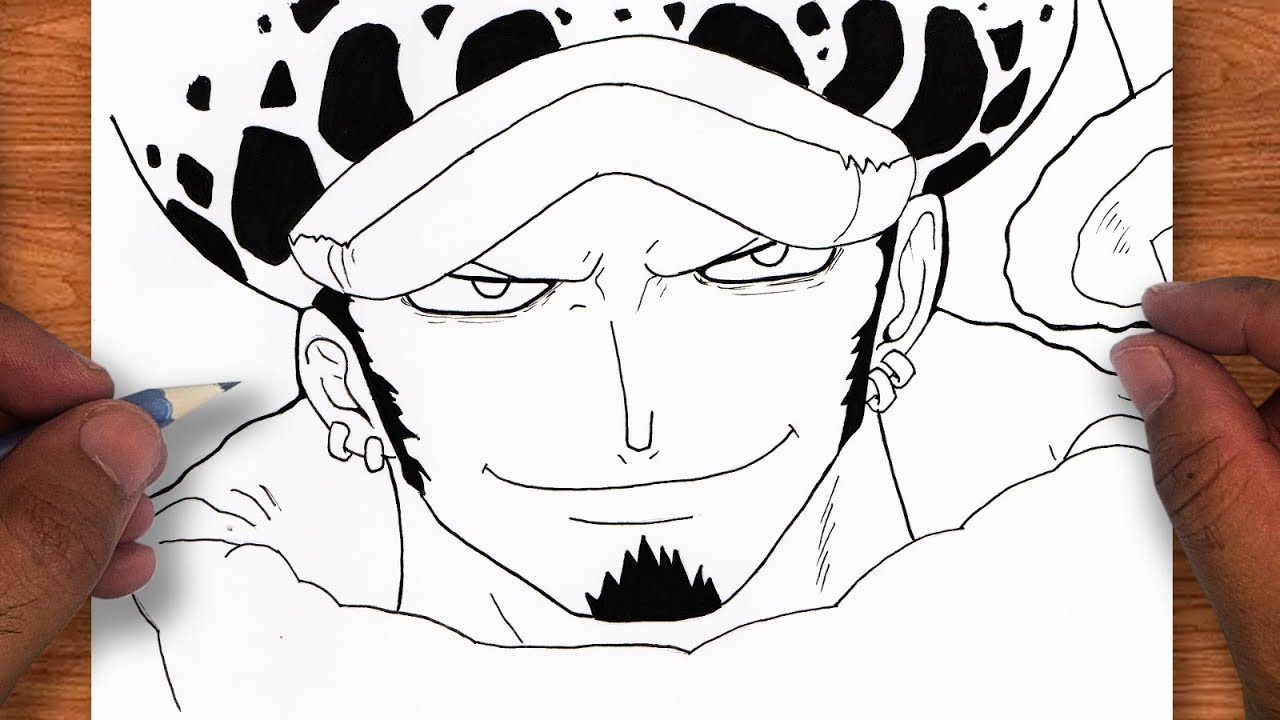 How to Draw Trafalgar Law | Easy to Draw | One Piece - YouTube