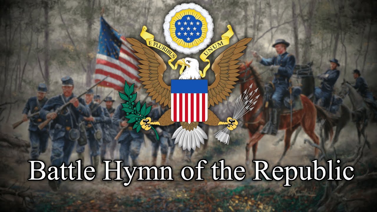 Battle Hymn of the Republic - American Patriotic Civil War Song (Glory ...