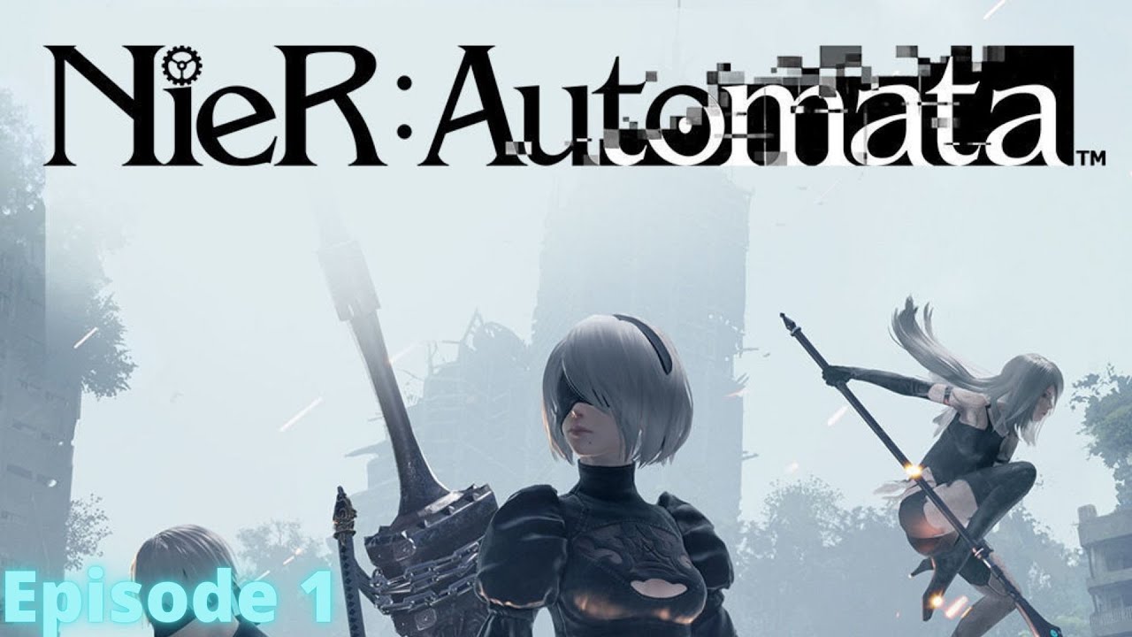 NieR Automata gameplay 1 - YouTube