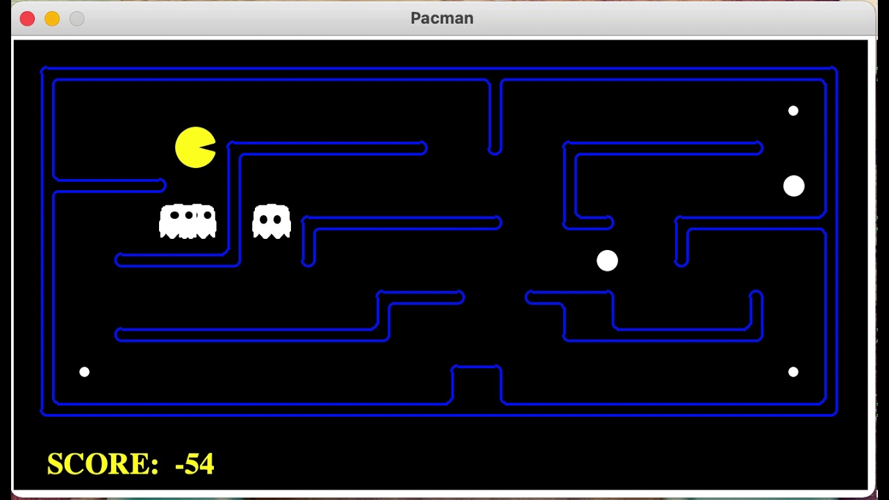 Pacman Implemented with Finite State Machine (FSM) - YouTube
