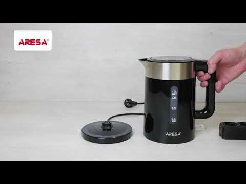 Распаковка чайника / Unpacking of kettle ARESA AR-3473 - YouTube