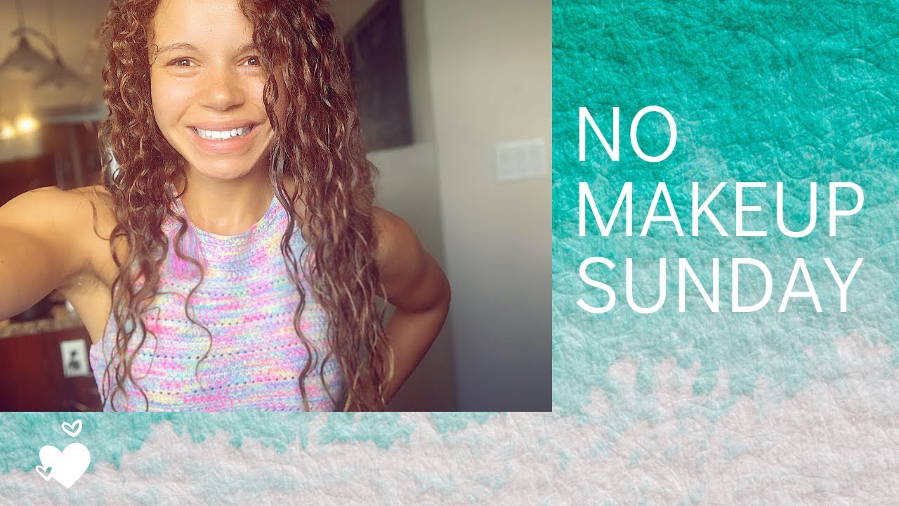 No makeup SUNday - YouTube