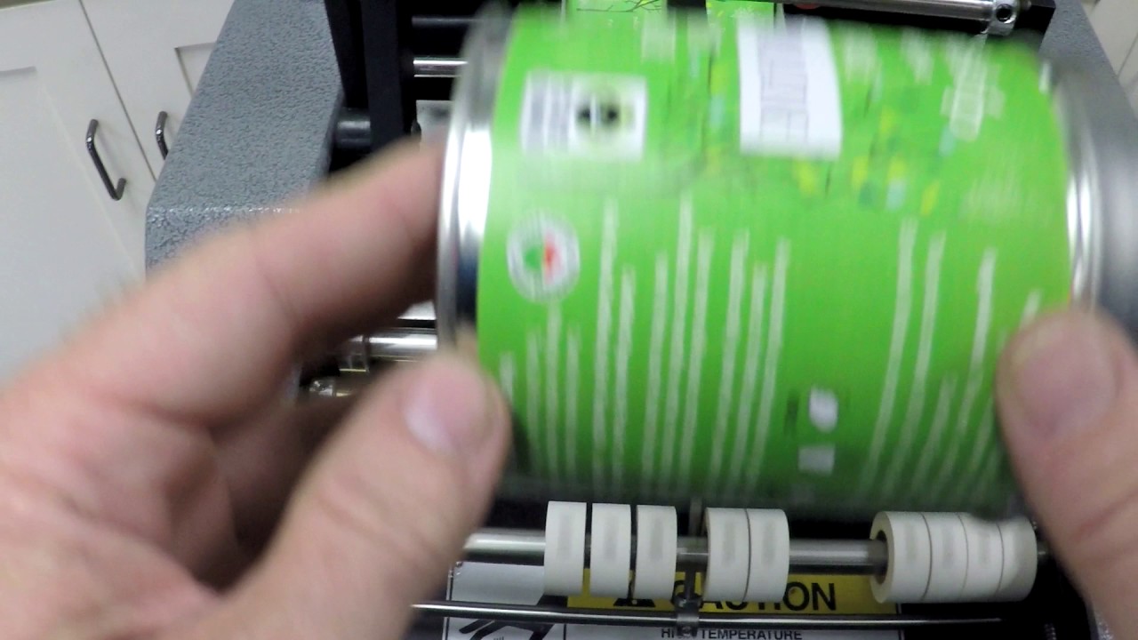 Advent 200 Plain Paper Labeler Metal Tins - YouTube
