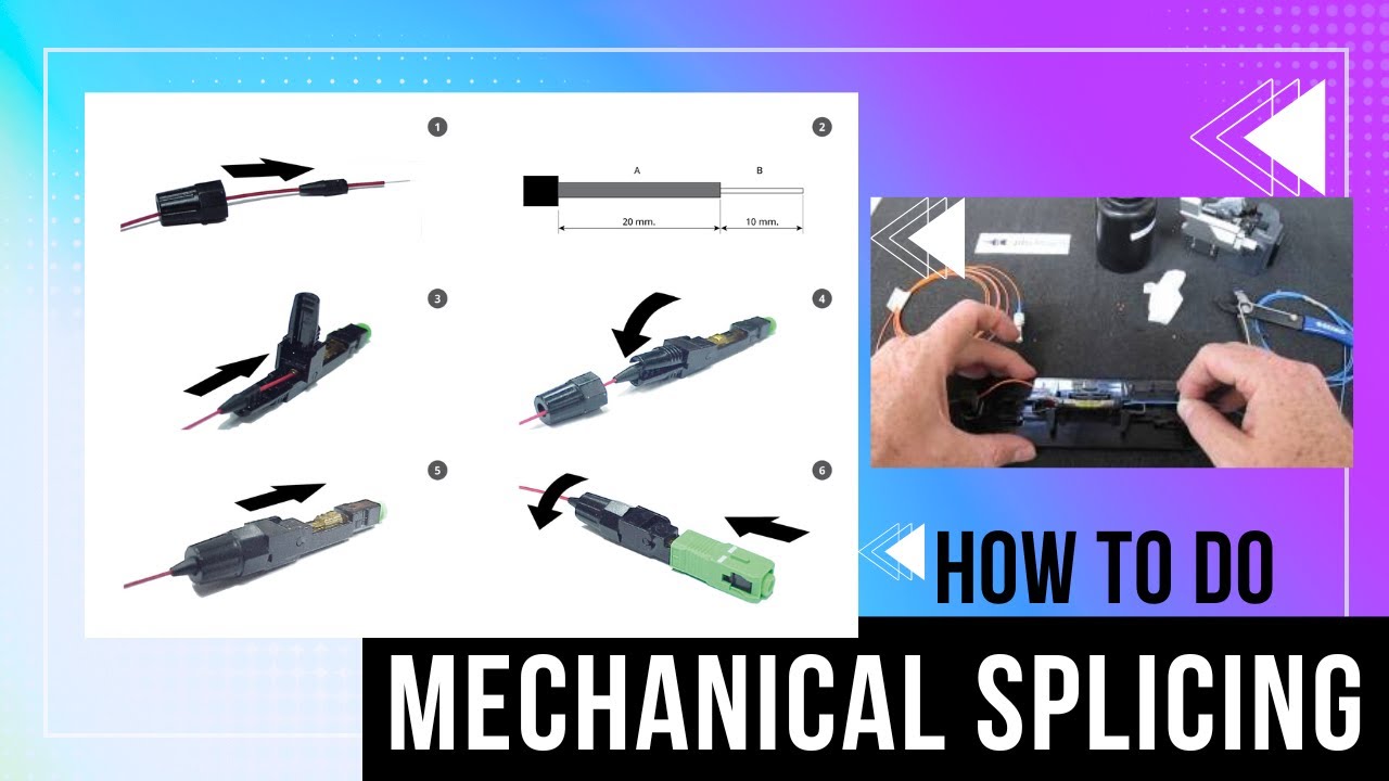 HOW TO PERFORM MECHANICAL SPLICING | STEP-BY-STEP GUIDE | # ...