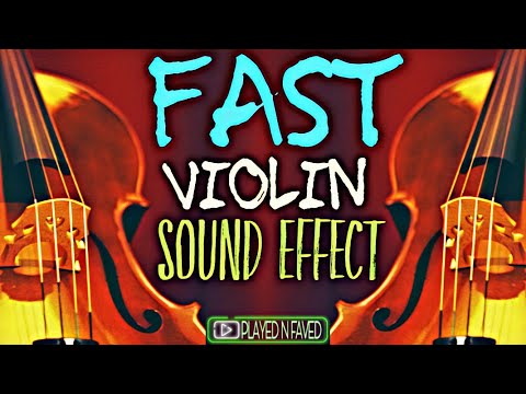 Fast Violin Sound Effect | Playing Violins Instrument Sounds For Edits ...