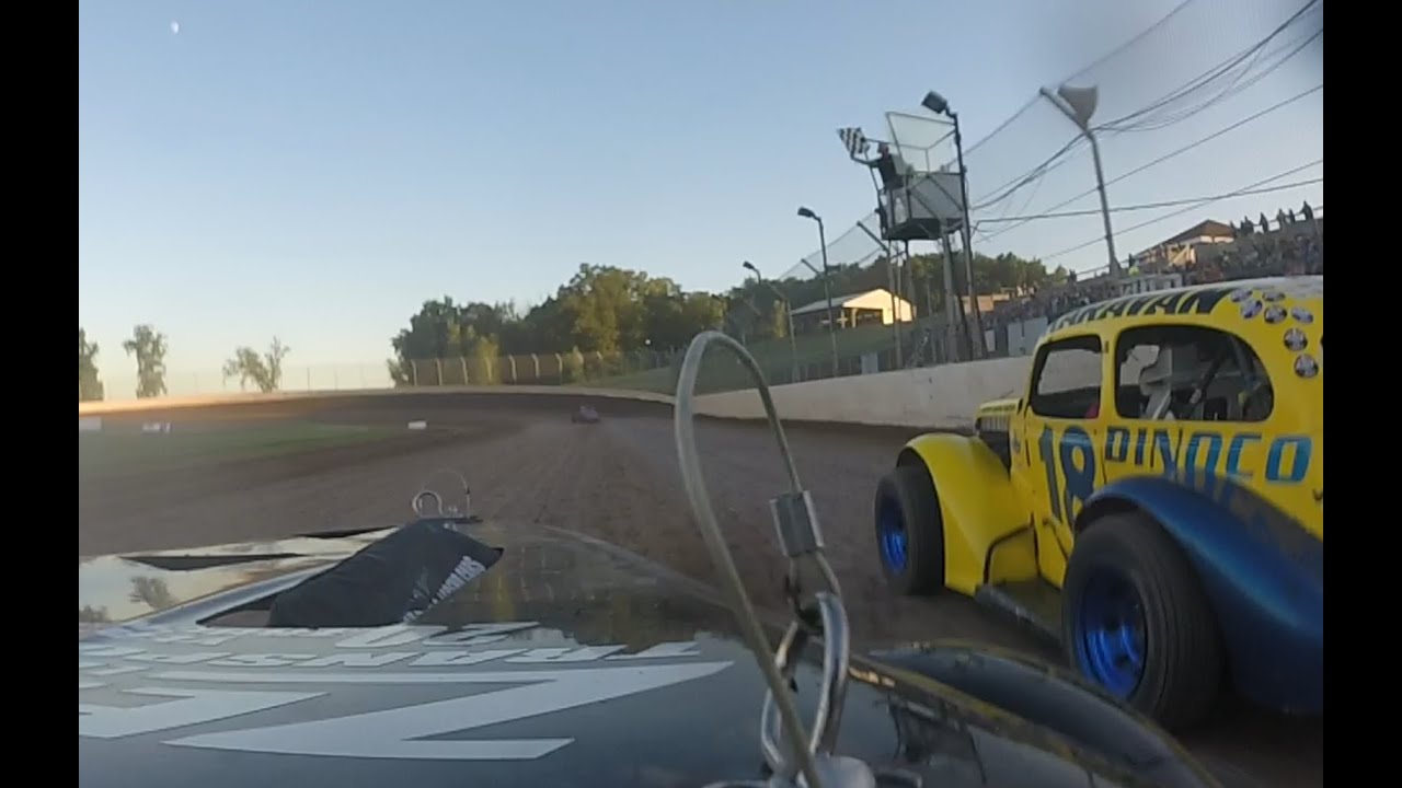Beaver Dam Raceway Legends Heat In Car Camera Jared Apel #51 July 9 ...
