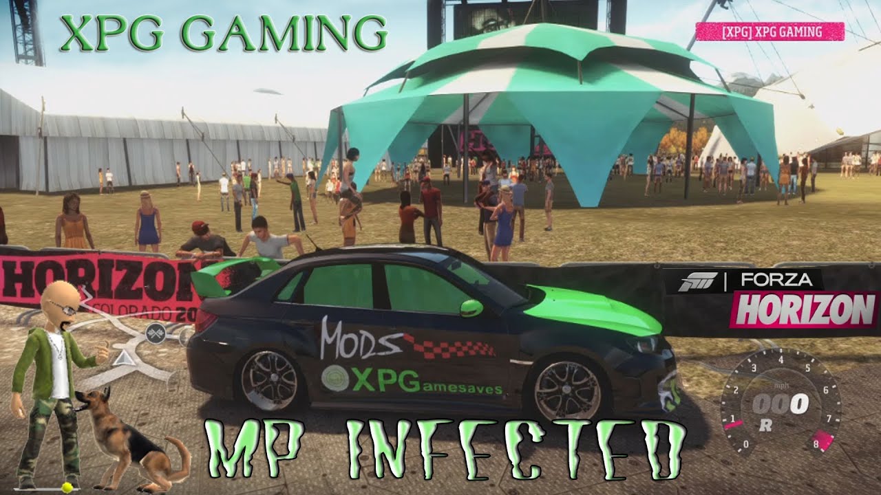 Forza Horizon Xbox Bugatti SS Infected Golf Course - YouTube