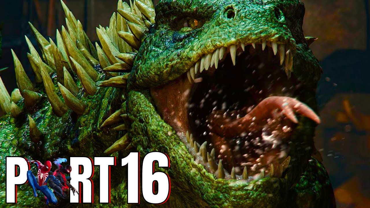 MARVEL SPIDER-MAN 2 PS5 GAMEPLAY PART 16 - LIZARD BOSS FIGHT (FULL GAME ...