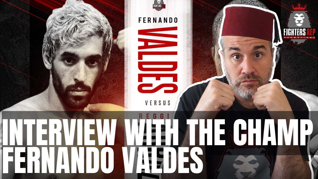 Interview with Fernando Valdes FightersRep East Coast Middleweight Champion - YouTube