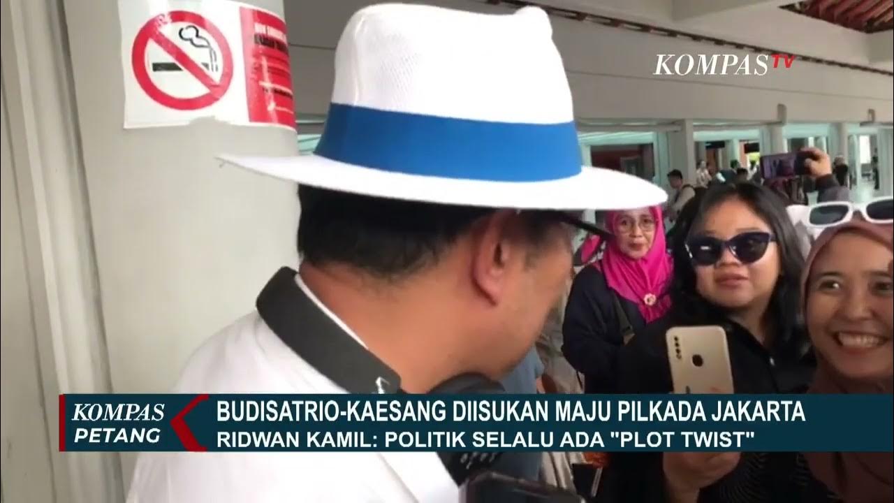 Ridwan Kamil soal Budisatrio Kaesang Diisukan Maju Pilkada Jakarta 2024 - YouTube