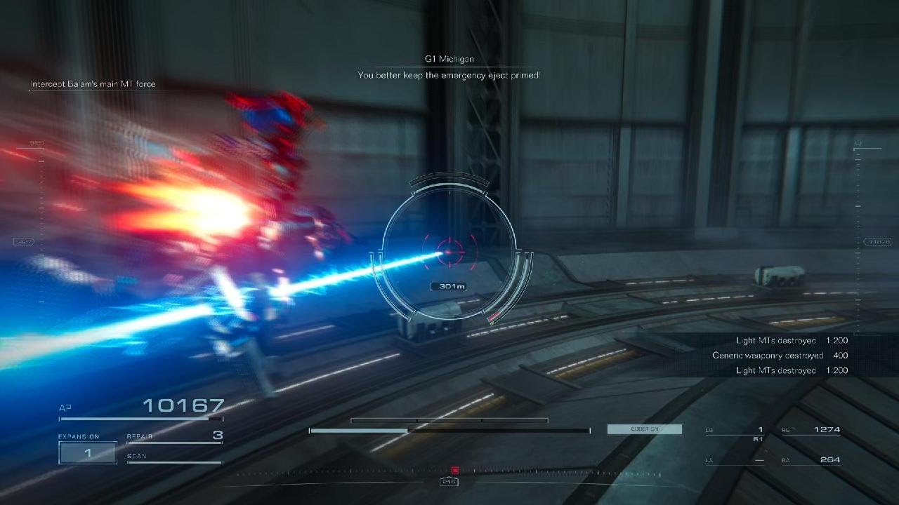 G1 Michigan//Liger Tail boss fight|AC6 FoR - YouTube