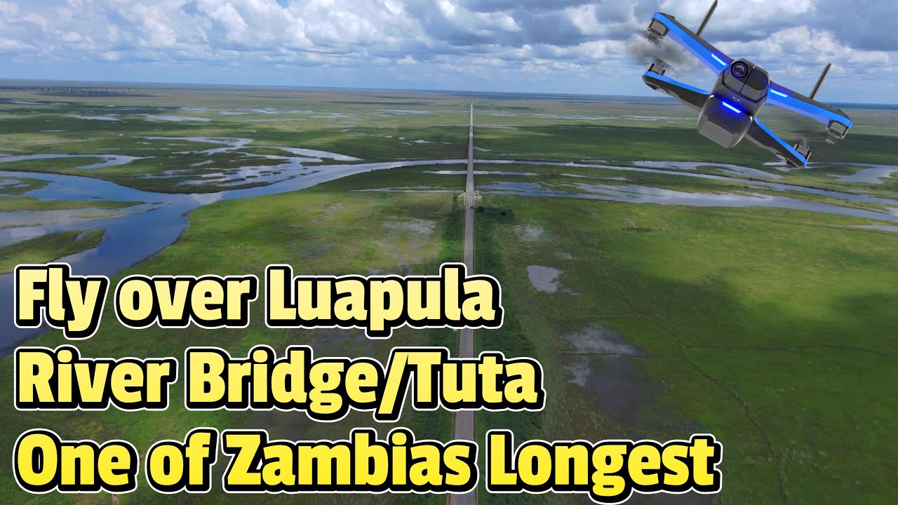 Drone flight - Luapula River Bridge/Mukuku/Tuta - YouTube