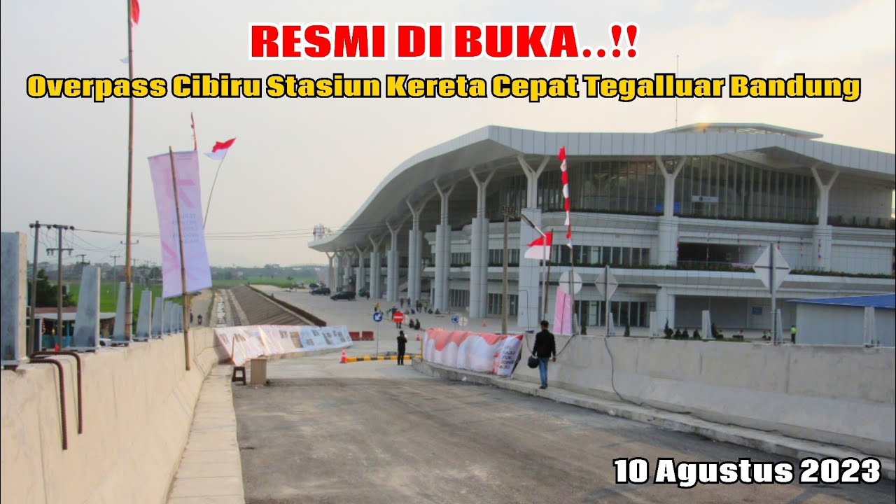 Resmi Di Buka..!! Overpass Cibiru Penghubung GBLA & Stasiun Kereta ...