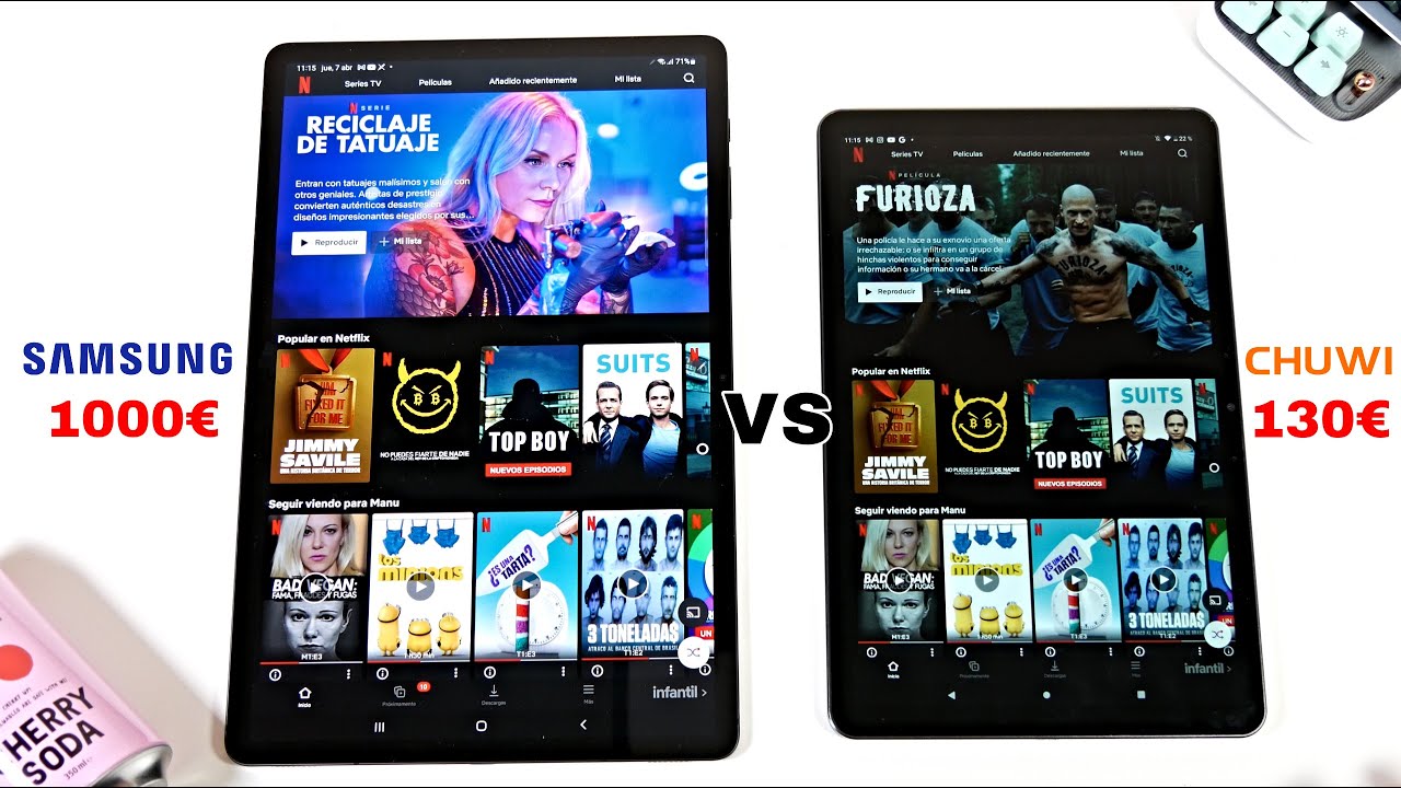 Tablet BARATO vs CARO ¿Realmente hay tanta diferencia? 📱 COMPARATIVA ...