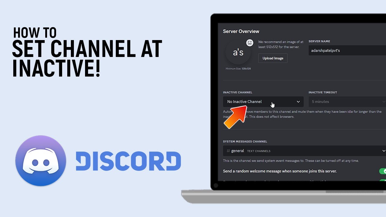 How to Set channel as Inactive on Discord Server [easy] - YouTube