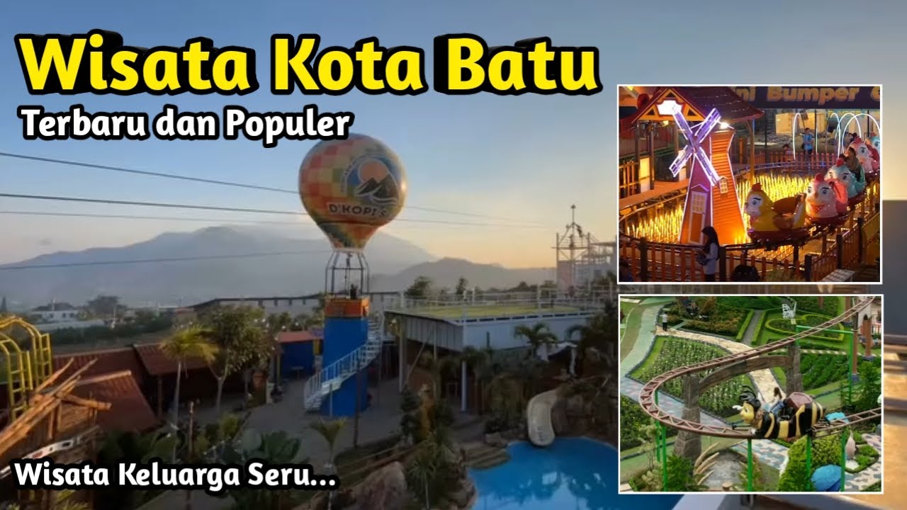 14 TEMPAT WISATA KOTA BATU TERBARU 2025, Sebelum Liburan Simak Video ...