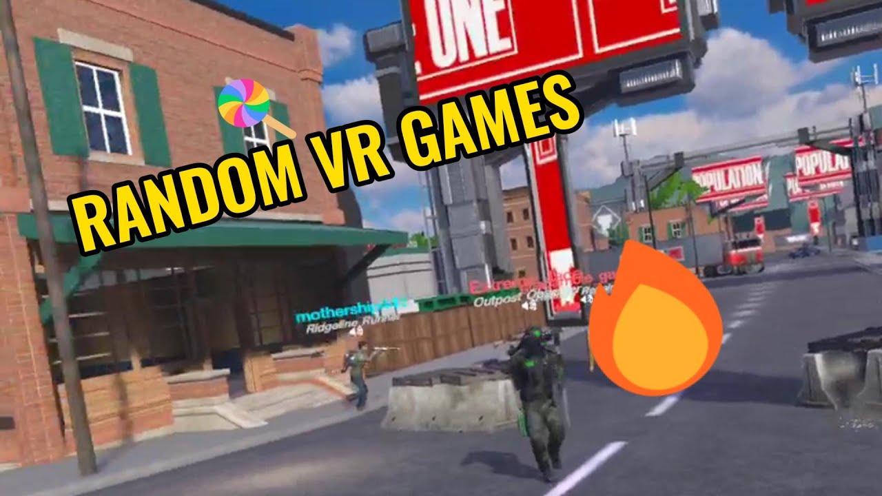 PLAYING RANDOM VR GAMES! (Funny Moments) - YouTube