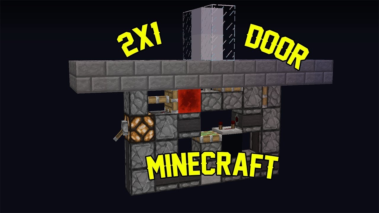 2x1 Door | Minecarft [Full HD] [1.12.2] - YouTube