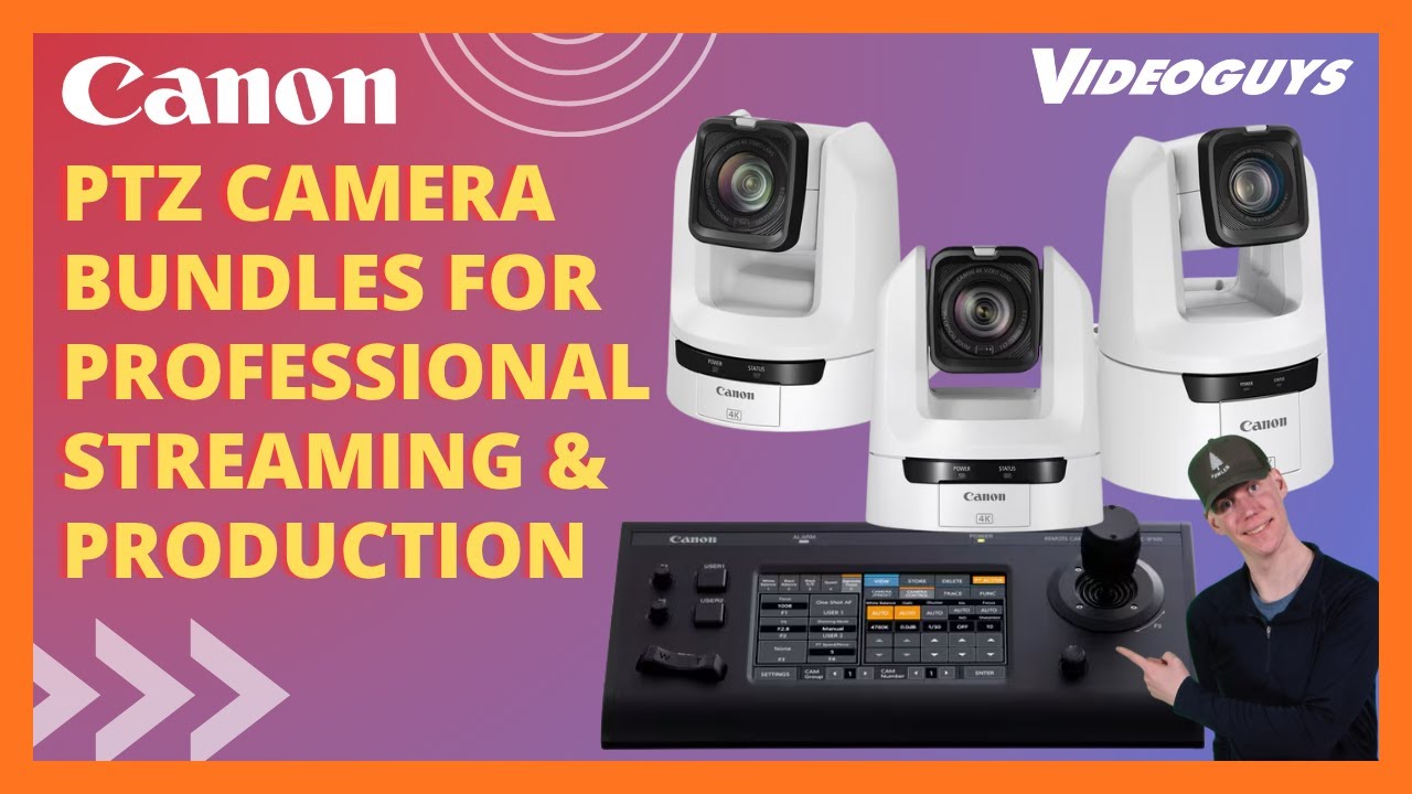 Canon PTZ Camera Bundles for Professional Streaming & Production | CR ...