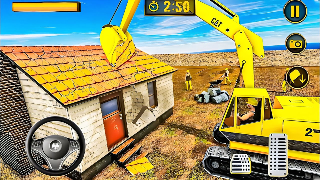 New City Road Construction Simulator game - Construction Game - Android ...