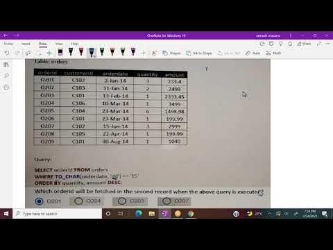 3. ORACLE: Order by and set manipulation operators... - YouTube