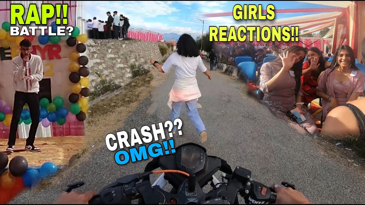 College Freshers | Thuktey Thuktey Bachey😓| Girls Reactions | THDC-IHET ...