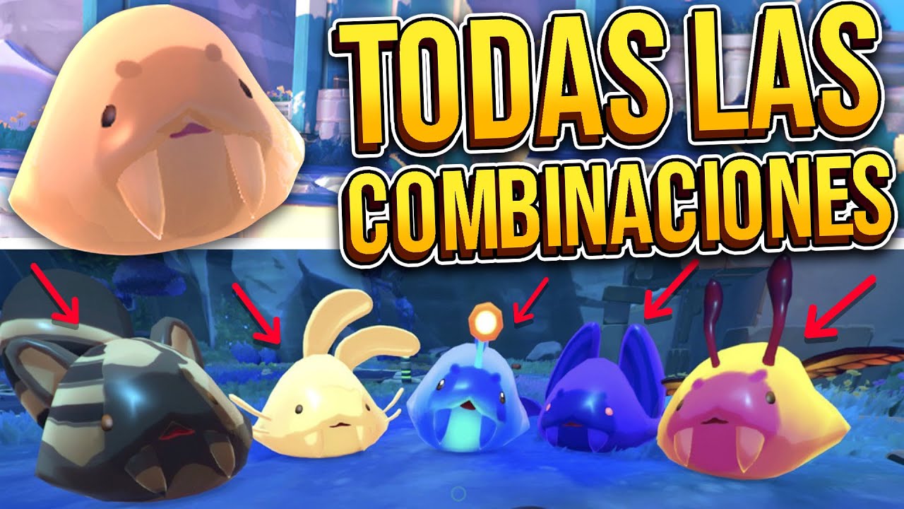 ESTAS son TODAS LAS COMBINACIONES del SLIME SABLE en SLIME RANCHER 2 ...