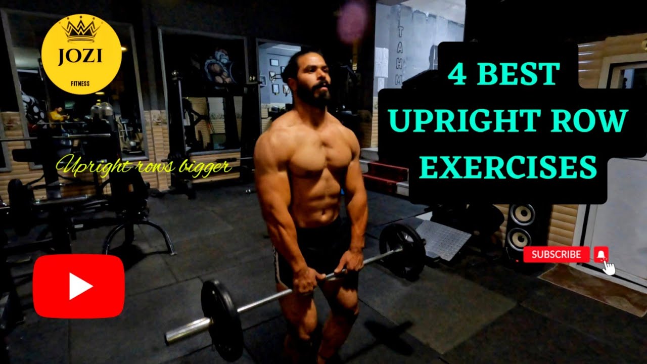 4 BEST UPRIGHT ROW EXERCISES - YouTube