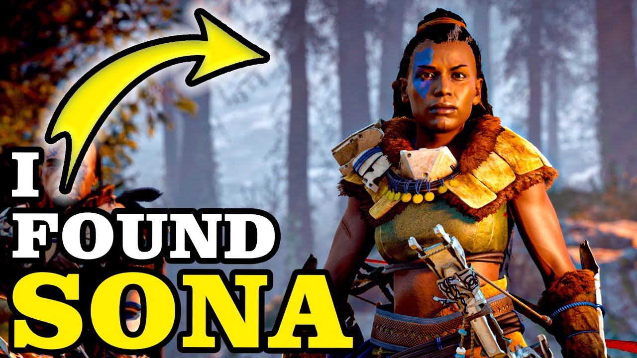 Horizon Zero Dawn : The War-Chief's Trail | I Found Sona ( Part 10 ...