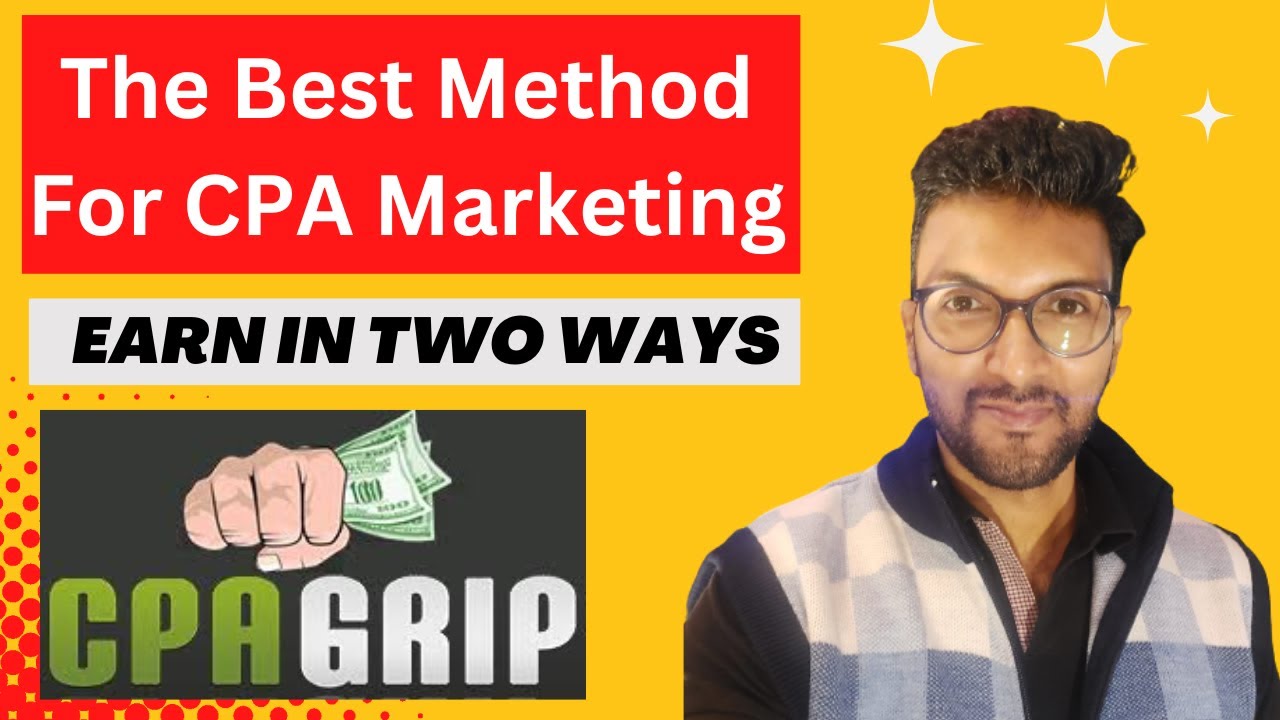 The Best Method For CPA Marketing! - YouTube