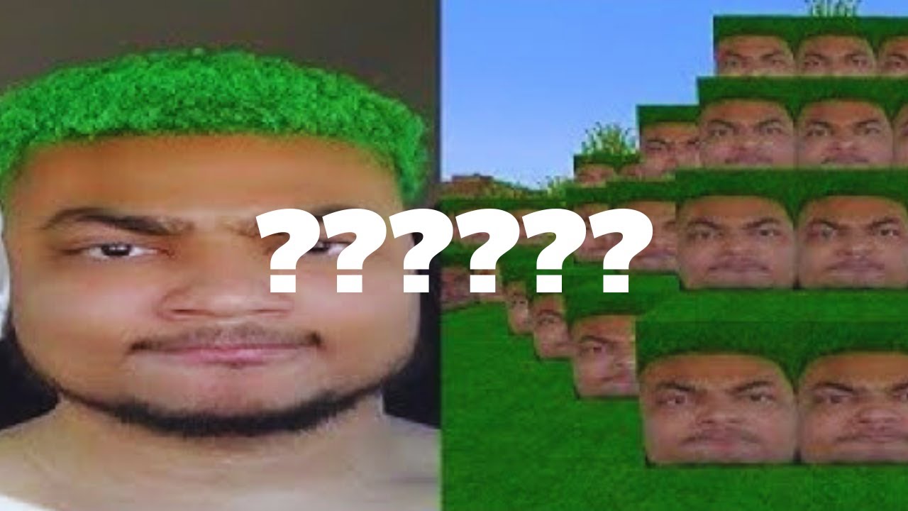 I DONT LOOK LIKE A MINECRAFT DIRT BLOCK - YouTube