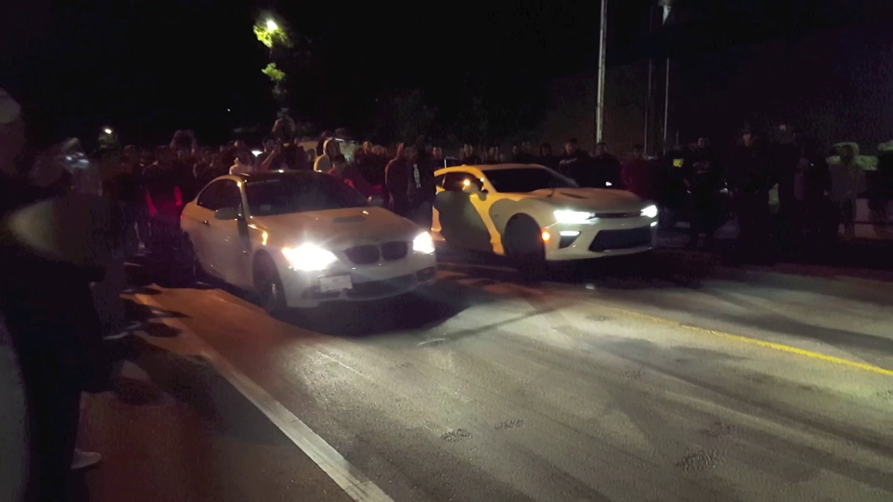 6th Gen Camaro vs BMW 335i Low Dollar Race - YouTube