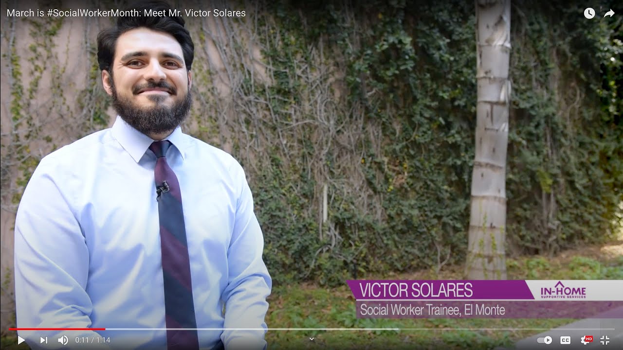 IHSS Social Worker Profile: Mr. Victor Solares - YouTube