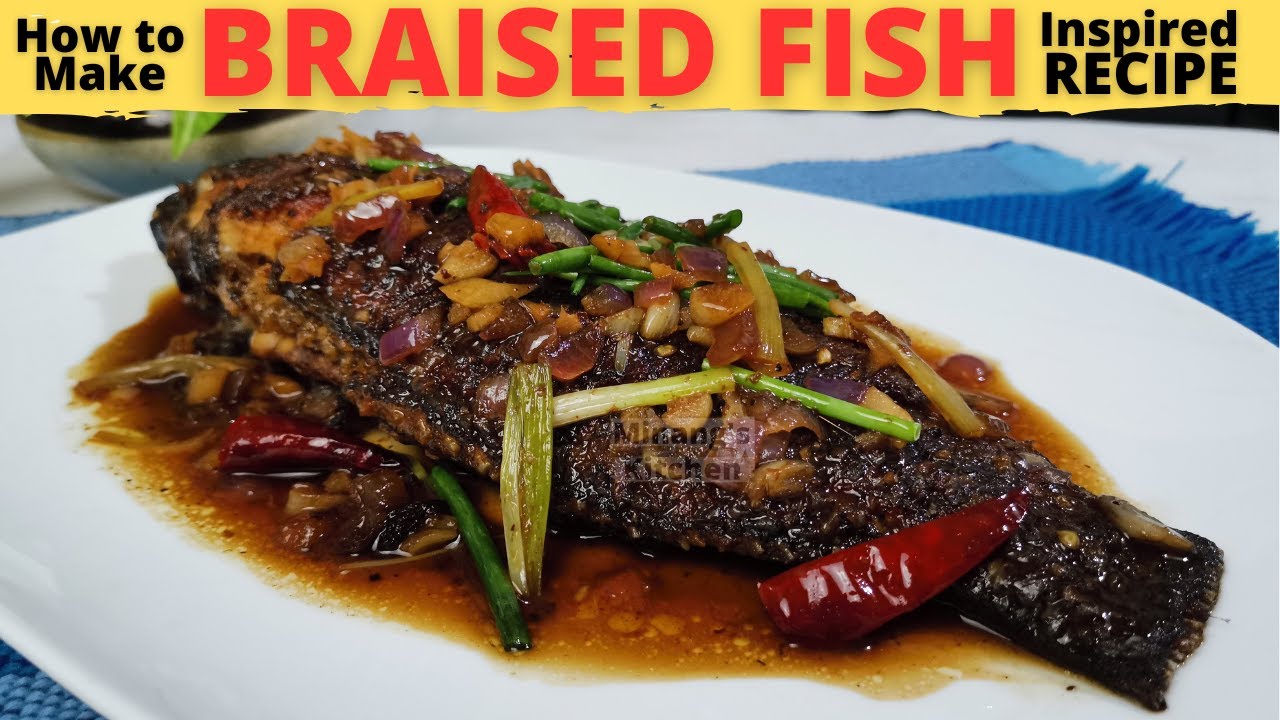 BRAISED FISH | Easy FISH Recipe | Chinese Dish | Inspired RECIPE - YouTube