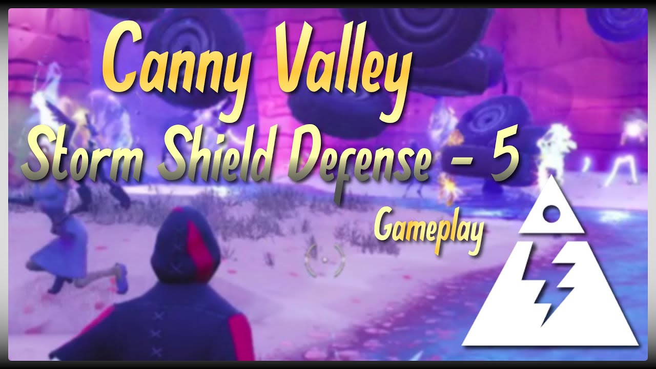 CANNY VALLEY Storm Shield Defense 5 - Gameplay // Fortnite: Save The ...