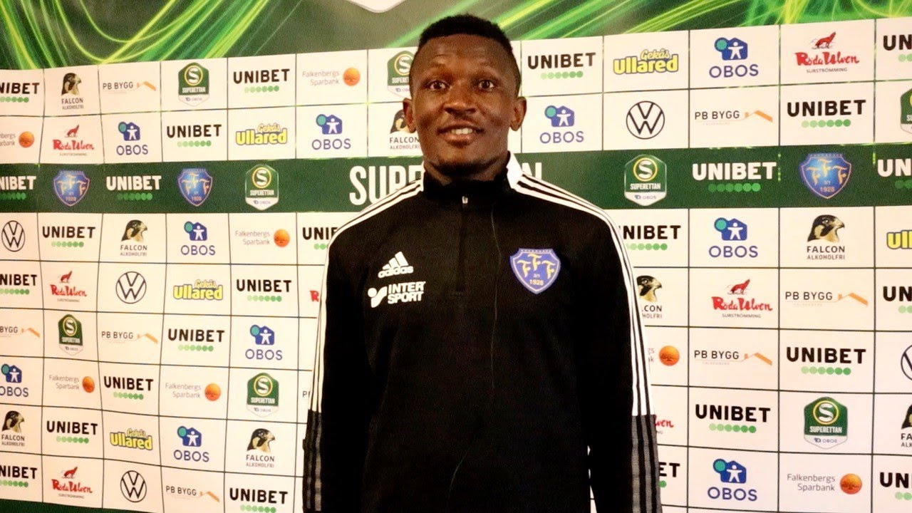 Intervju med Umar Muhammed efter första träningen med laget - YouTube