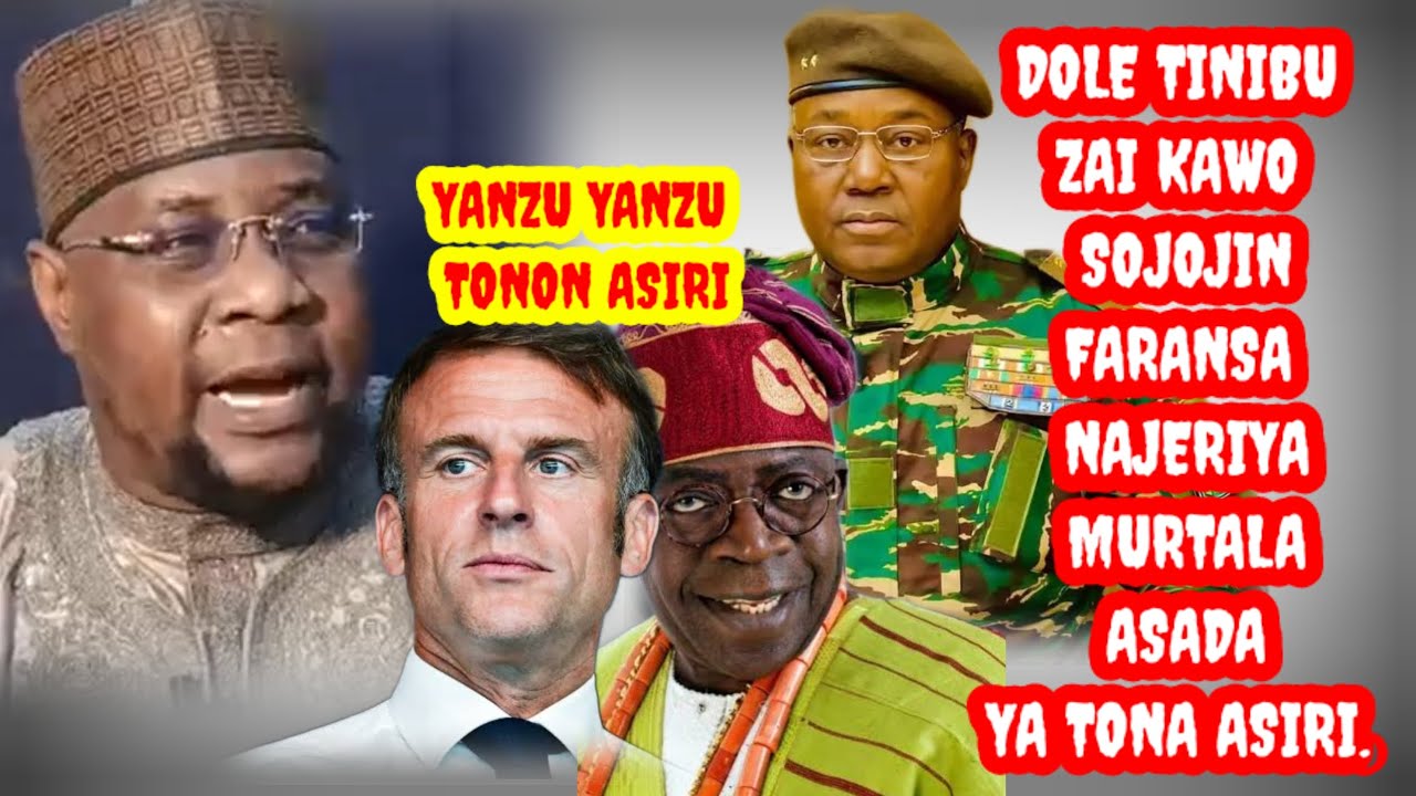 Yanzu yanzu, m. asada ya tona Asiri, Sojojin faransa da najeriya, ya ...