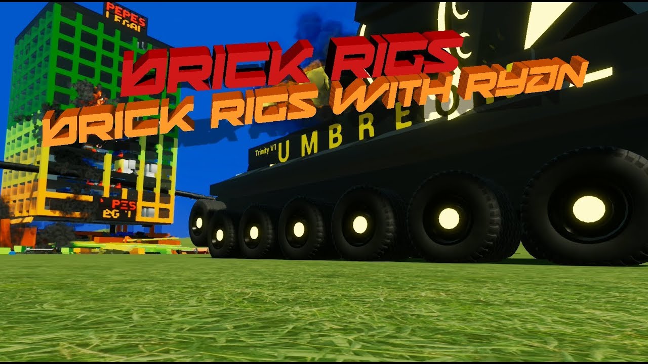 Lego Trucks, UMBREON Tank & Cars vs Unstoppable Train - Brick Rigs ...