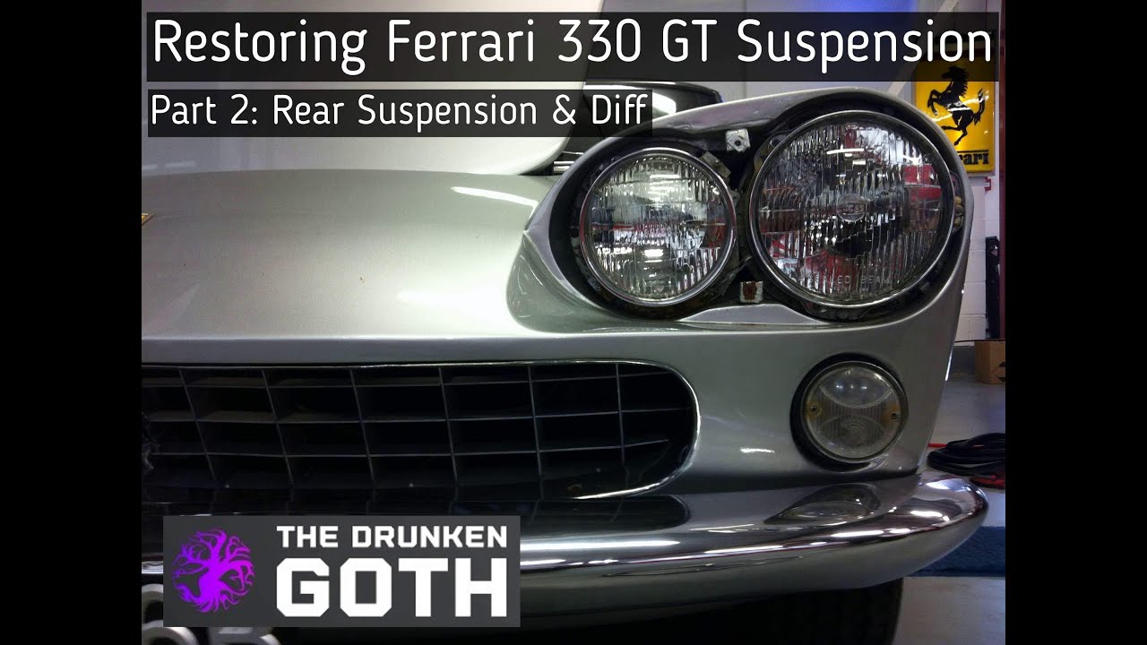 Restoring Ferrari 330 GT Rear Suspension & Diff - YouTube