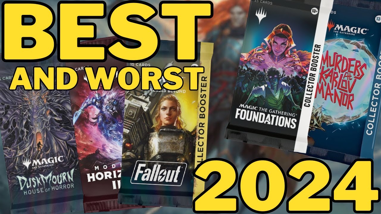 The BEST and WORST Magic the Gathering Products of 2024 | ALL SETS ...