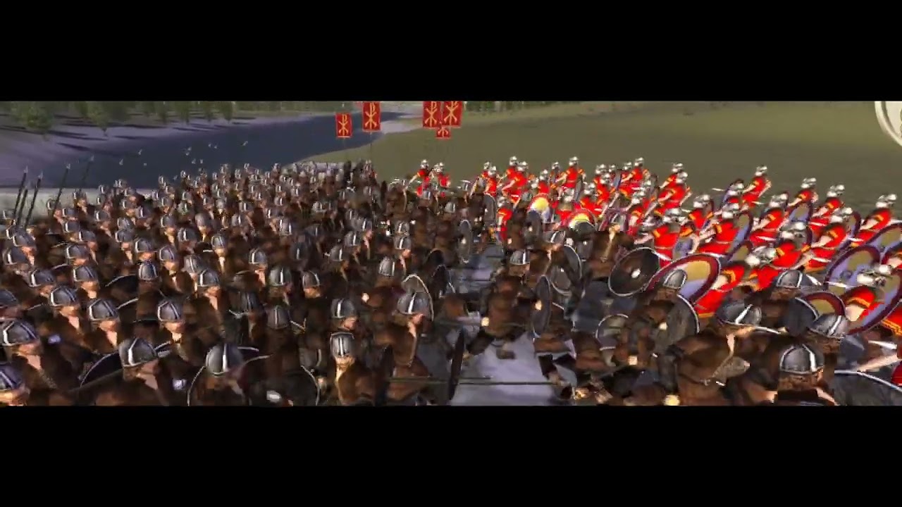 Steppe Spearmens vs Limitanei Max level western Romans | ROME: Total ...