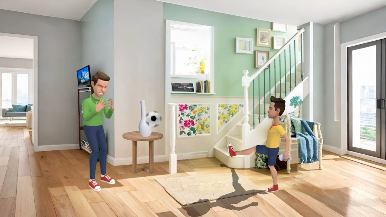 Caillou broke the vase and gets grounded - YouTube