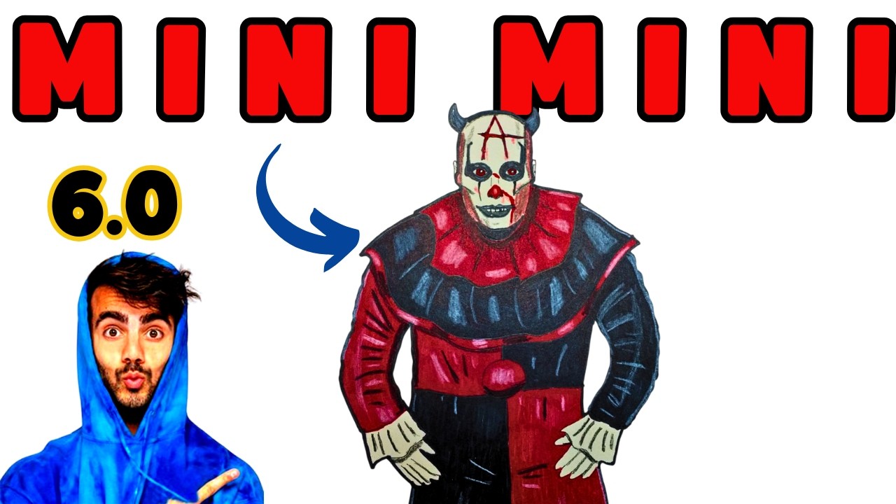 Como DIBUJAR al PAYASO MINI MINI transformado por ALFA (Fede Vigevani ...